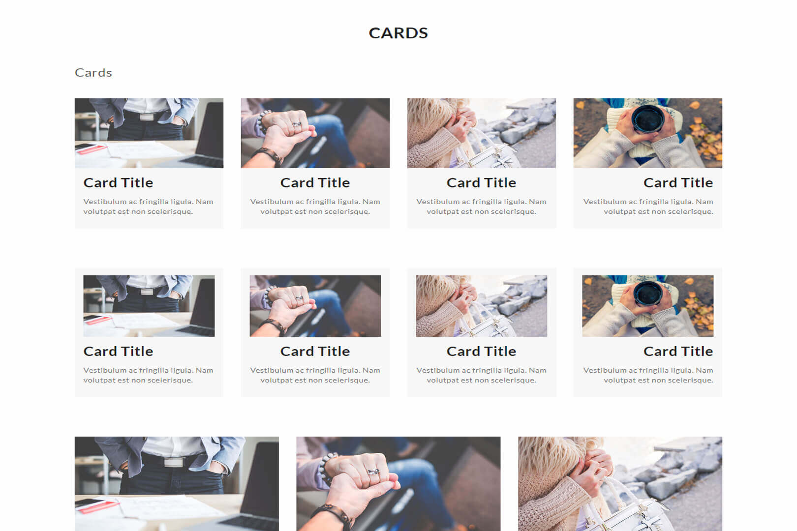 Bootstrap Cards UI-Kit Free Download | TemplatesPoint Bootstrap Cards UI-Kit Free Download | TemplatesPoint